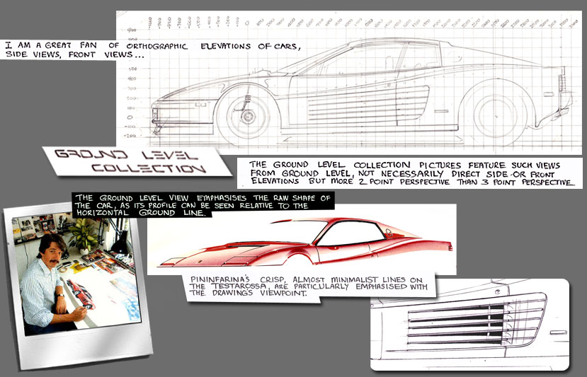 Ferrari Testarossa Art Print | the Art of RUDDELL